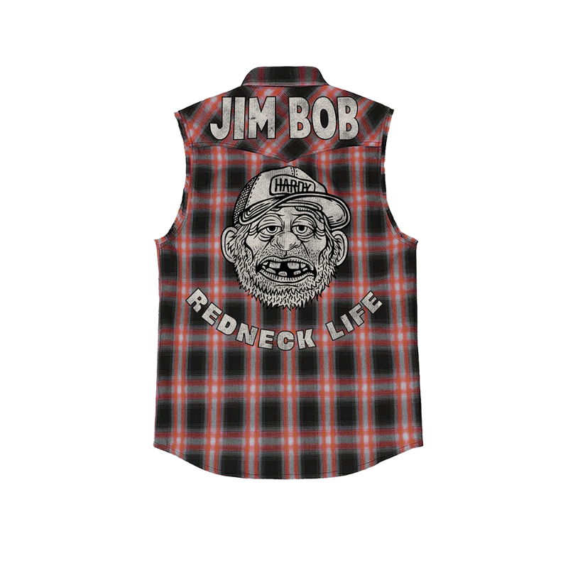 Jim Bob Cut Off Flannel - HARDY Official Store